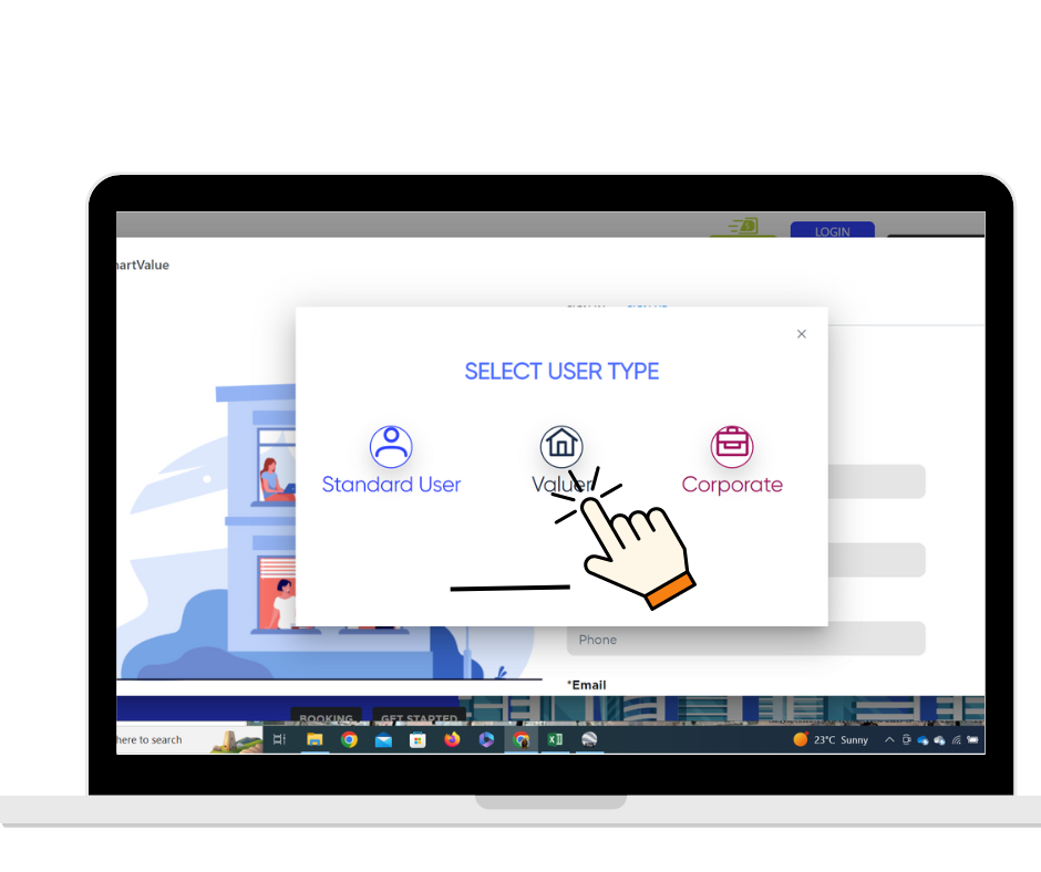 Register in 3 Easy Steps